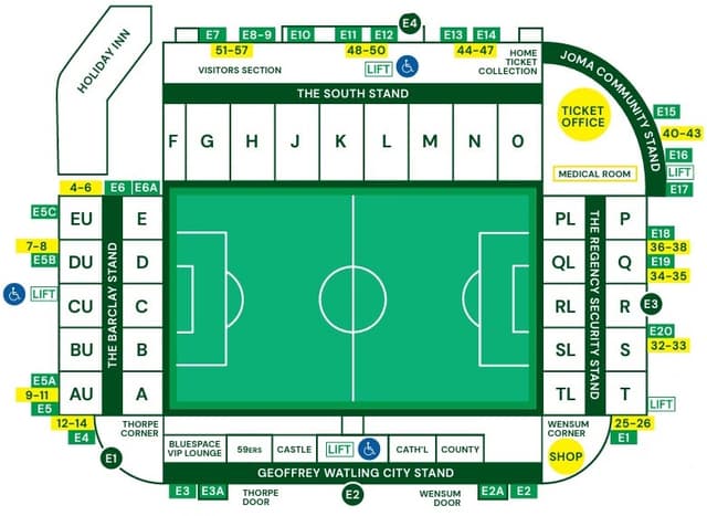 Norwich City vs Oxford United Tickets - Football League Championship